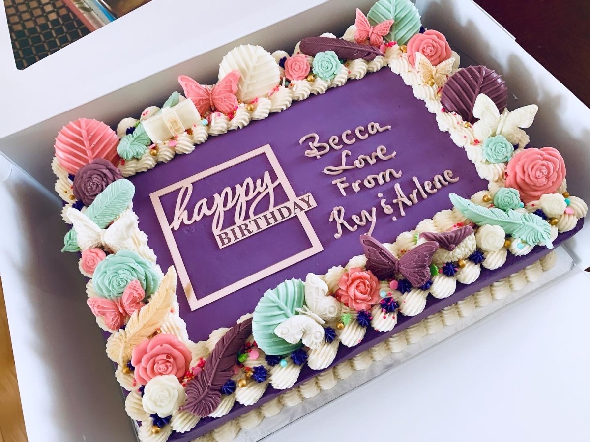 Two Layers Ube Cake with Ube Macapuno Fillings – DAILY BREAD CAKES